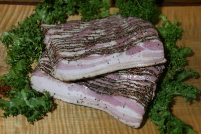 Thick Sliced “Black Peppered” Smoked Bacon - Locust Grove Smokehouse